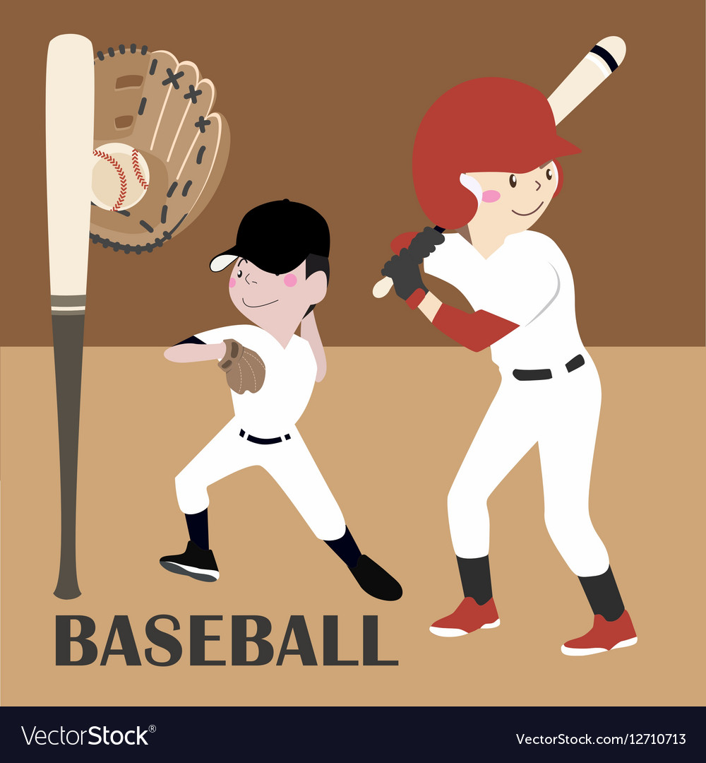 Baseball Player Royalty Free Vector Image - VectorStock