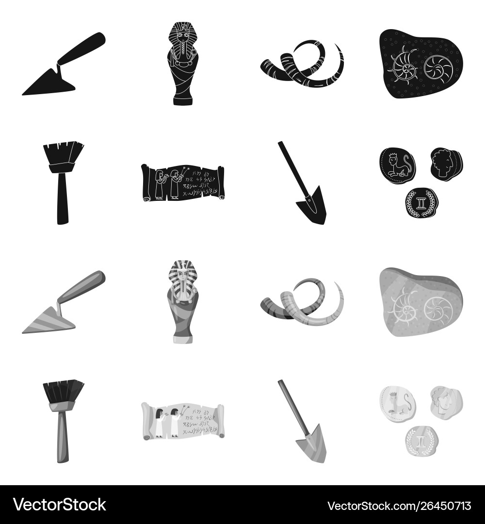 Design story and items icon set Royalty Free Vector Image