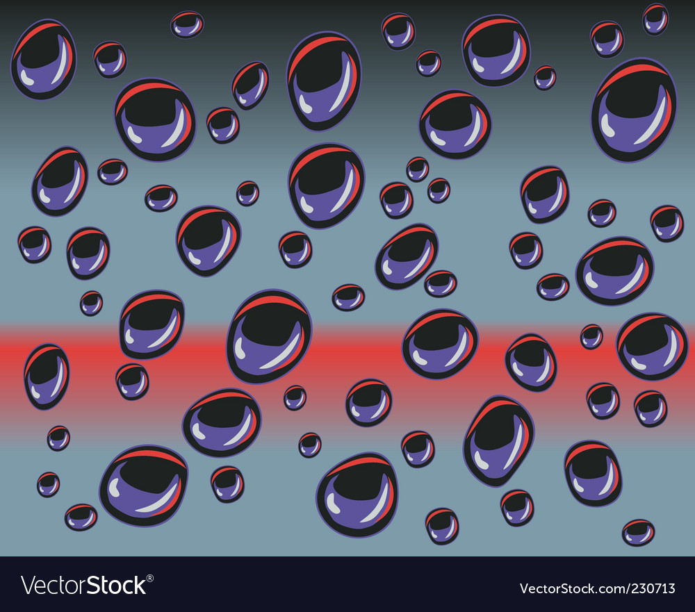 Droplets Royalty Free Vector Image - VectorStock