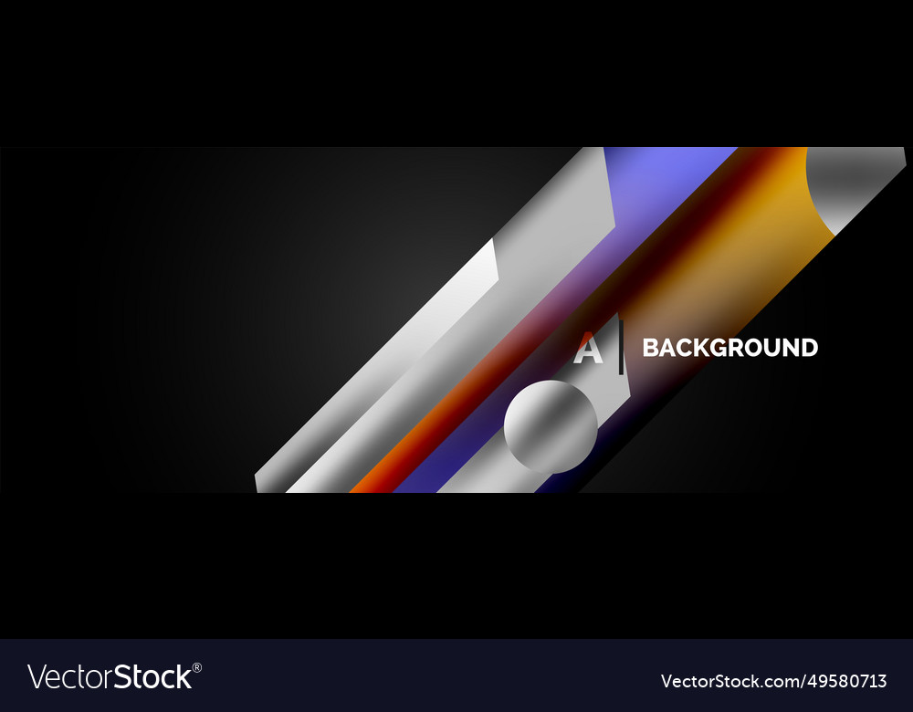 Dynamic lines geometric background visual Vector Image
