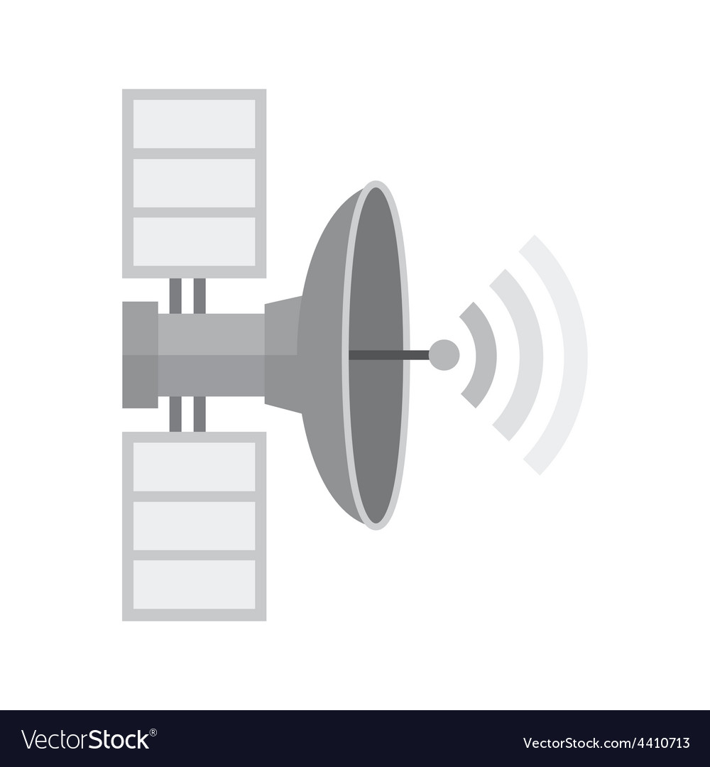 Satellite Royalty Free Vector Image - VectorStock