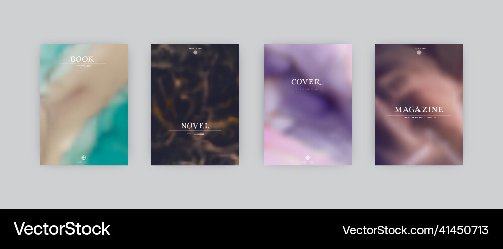 Set of cover templates Royalty Free Vector Image