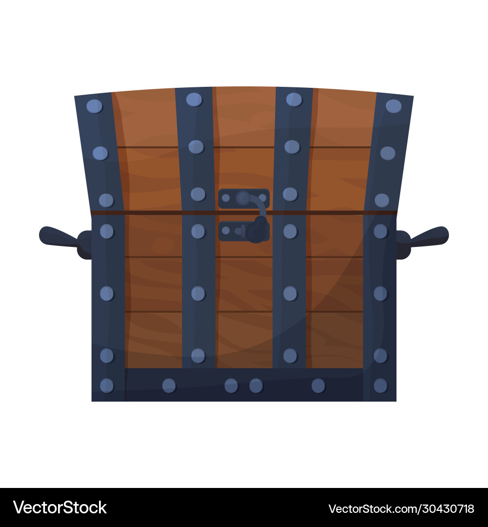 Chest iconcartoon icon isolated Royalty Free Vector Image