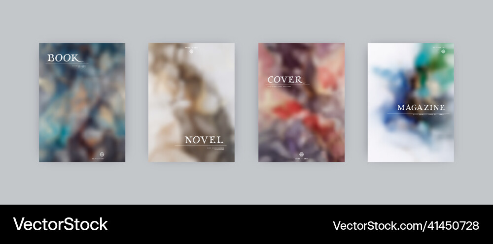 Set of cover templates Royalty Free Vector Image