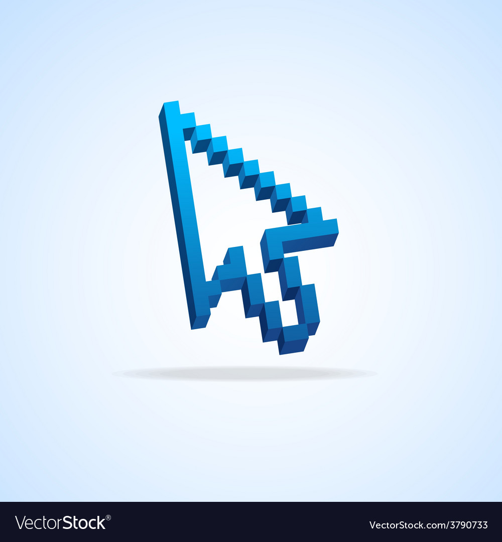 Arrow cursor Royalty Free Vector Image - VectorStock
