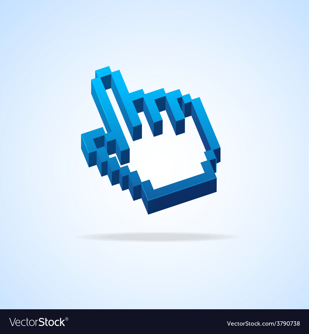 Hand cursor Royalty Free Vector Image - VectorStock