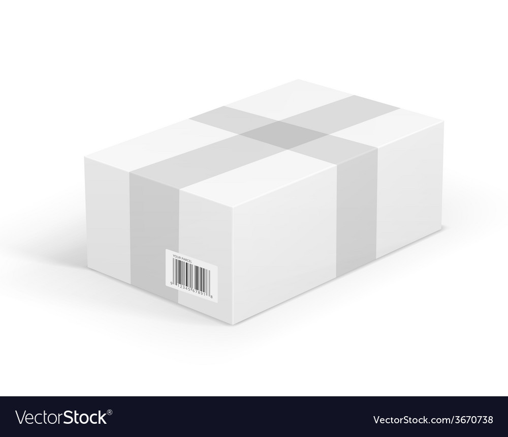Package box Royalty Free Vector Image - VectorStock