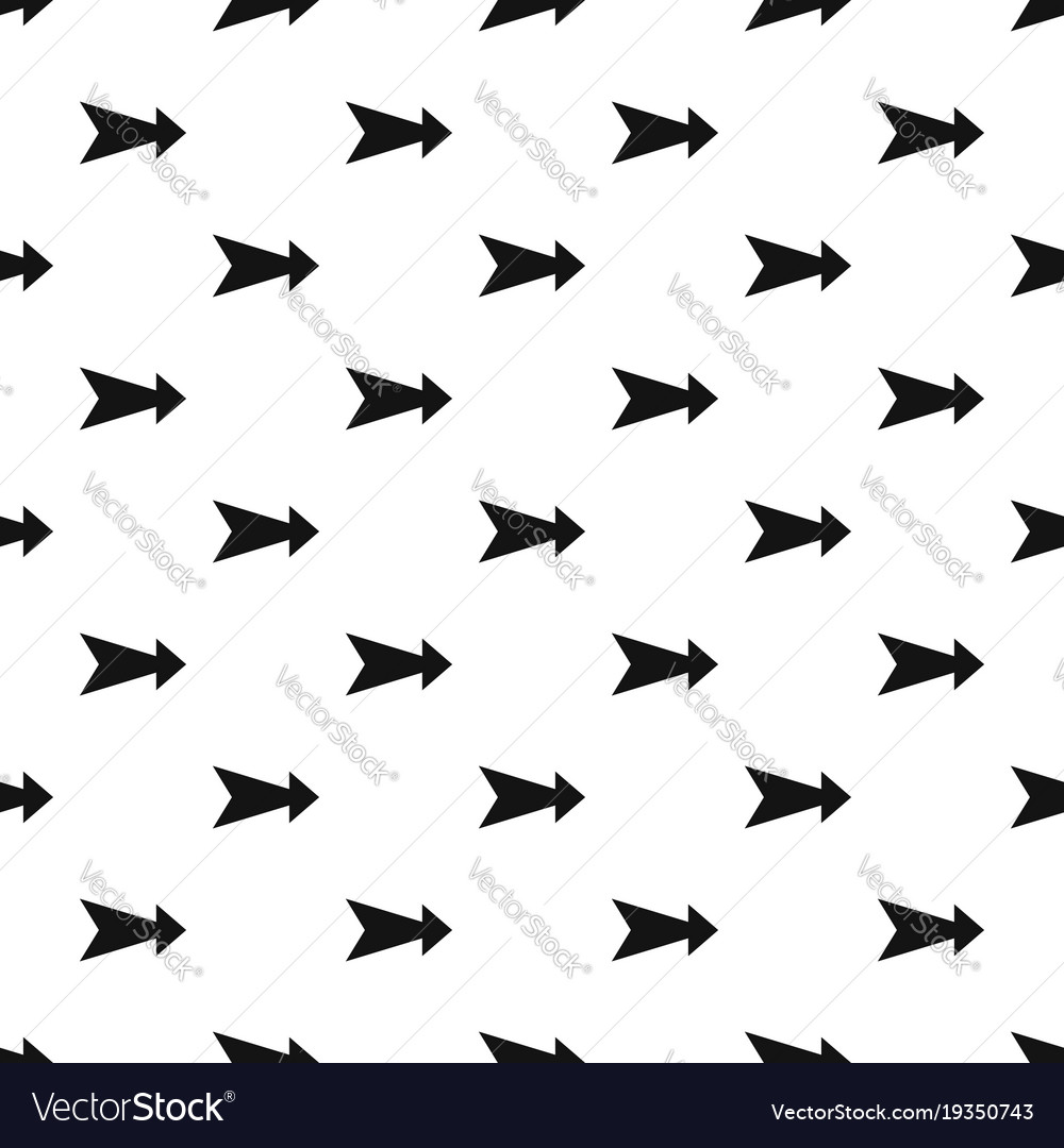 Arrow pattern repeat Royalty Free Vector Image