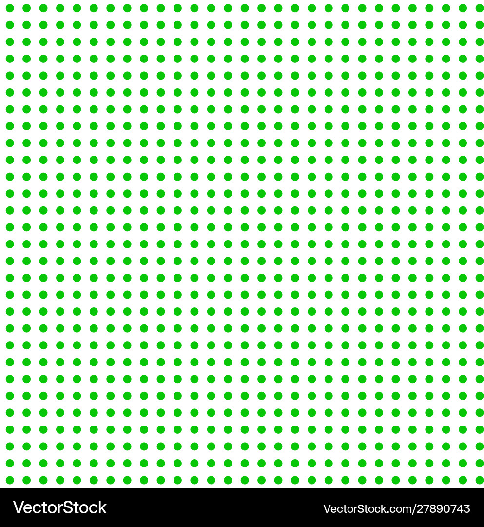 Green polka dots Royalty Free Vector Image - VectorStock