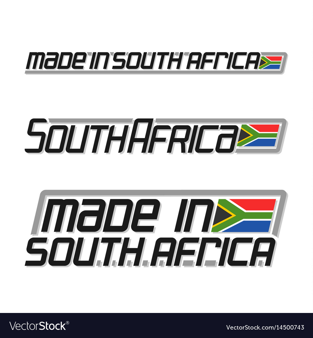 Made In South Africa Royalty Free Vector Image made-in-south-africa-royalty-free-vector-image