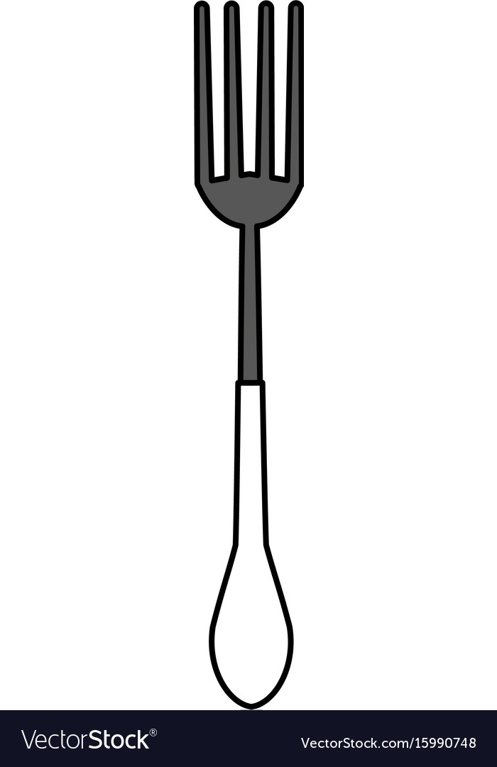 Fork Royalty Free Vector Image - VectorStock