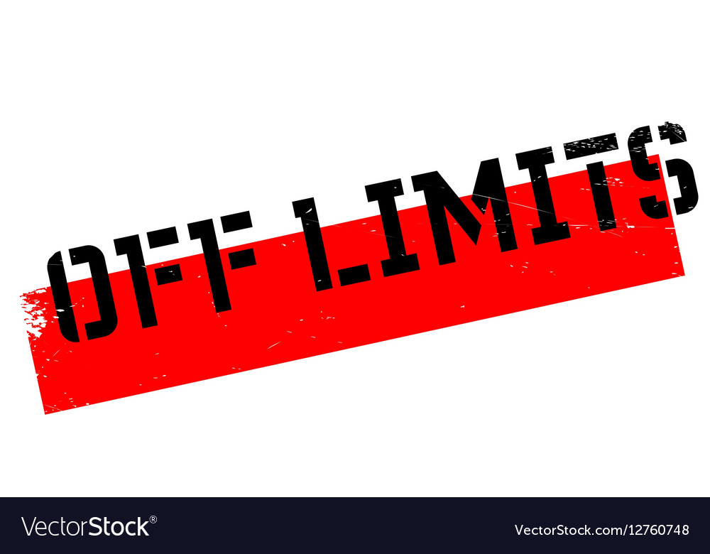 Off limits rubber stamp Royalty Free Vector Image