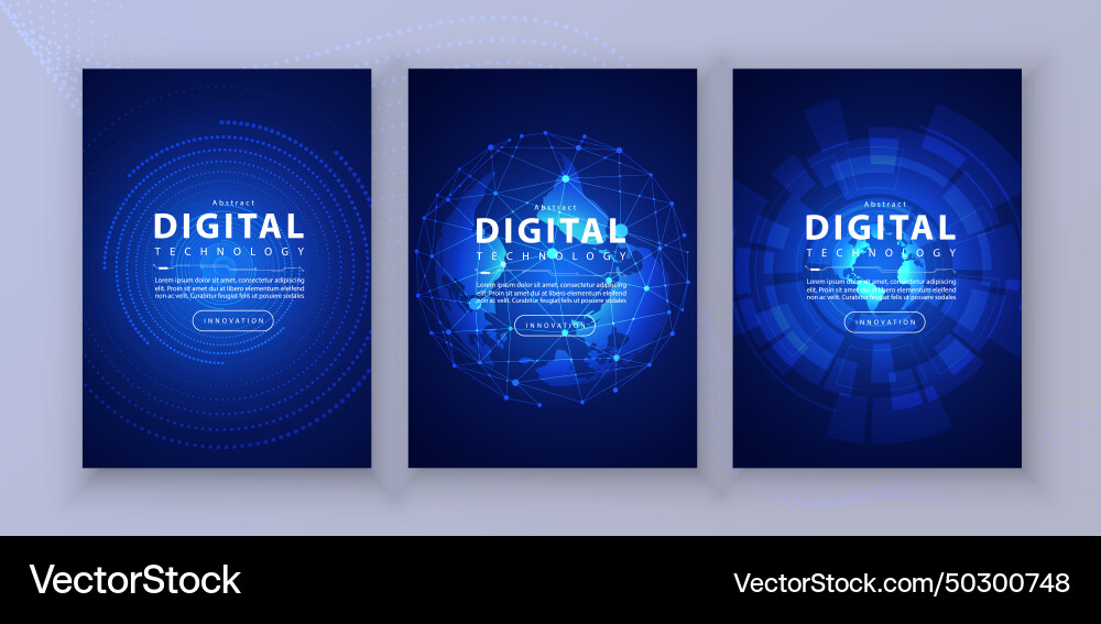Poster brochure cover banner presentation layout Vector Image