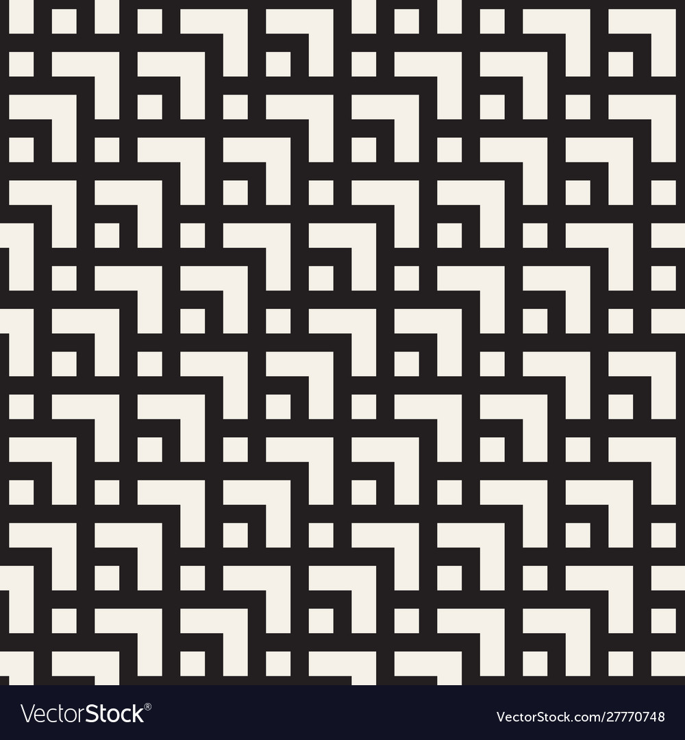 Seamless geometric pattern contemporary tiles Vector Image