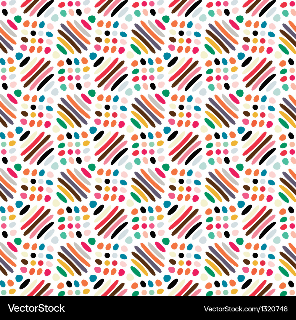 Spotted and dotted print Royalty Free Vector Image