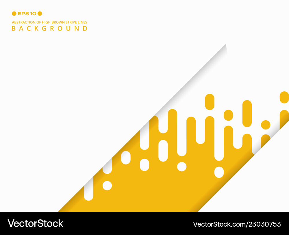 Abstract of yellow color stripe lines pattern Vector Image