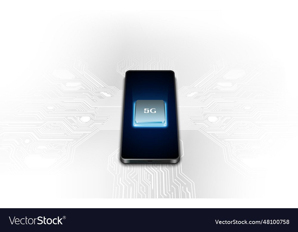 5g high speed internet network communication Vector Image 5g high speed internet network communication Vector Image