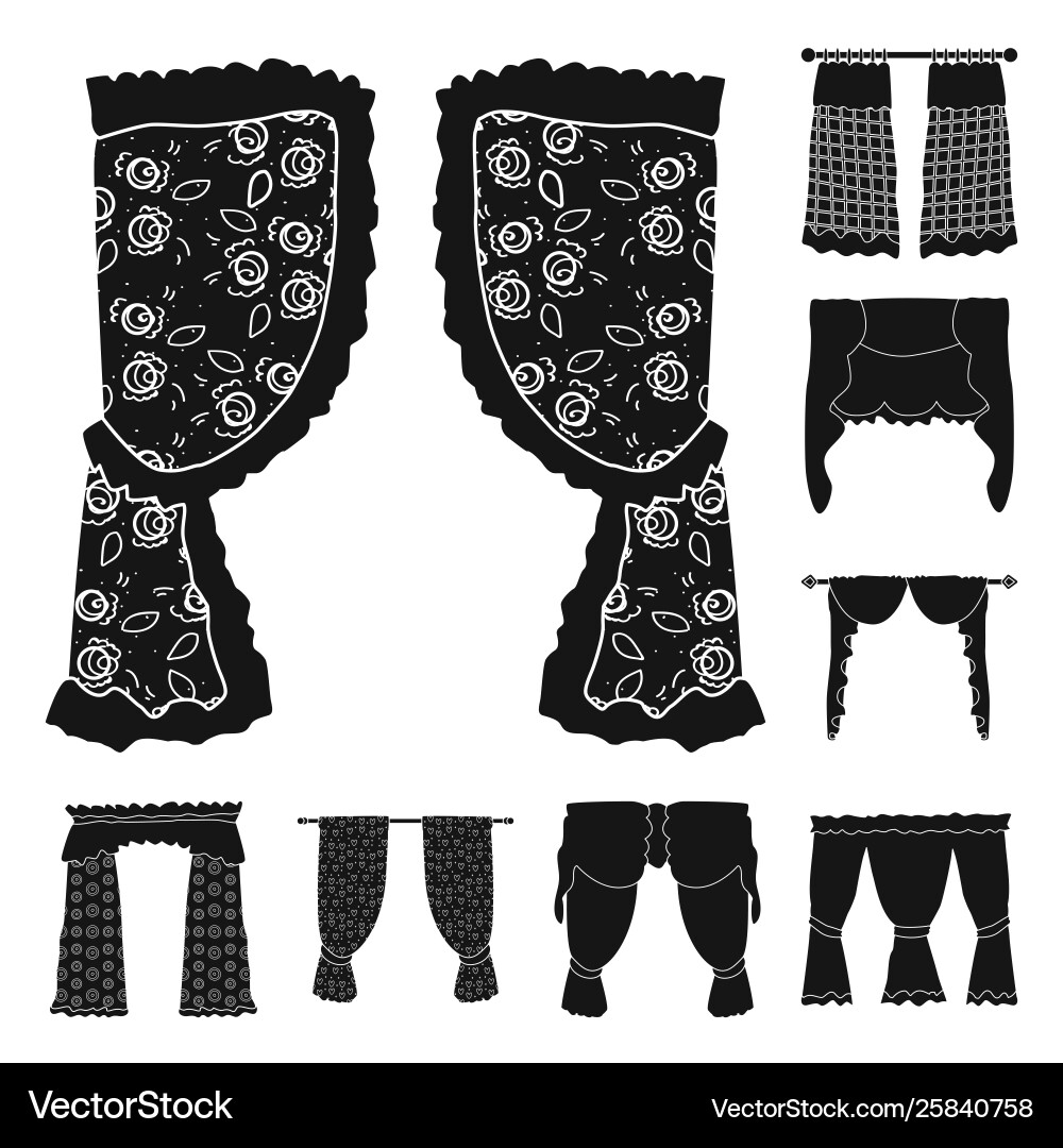 Design garter and blinds logo Royalty Free Vector Image