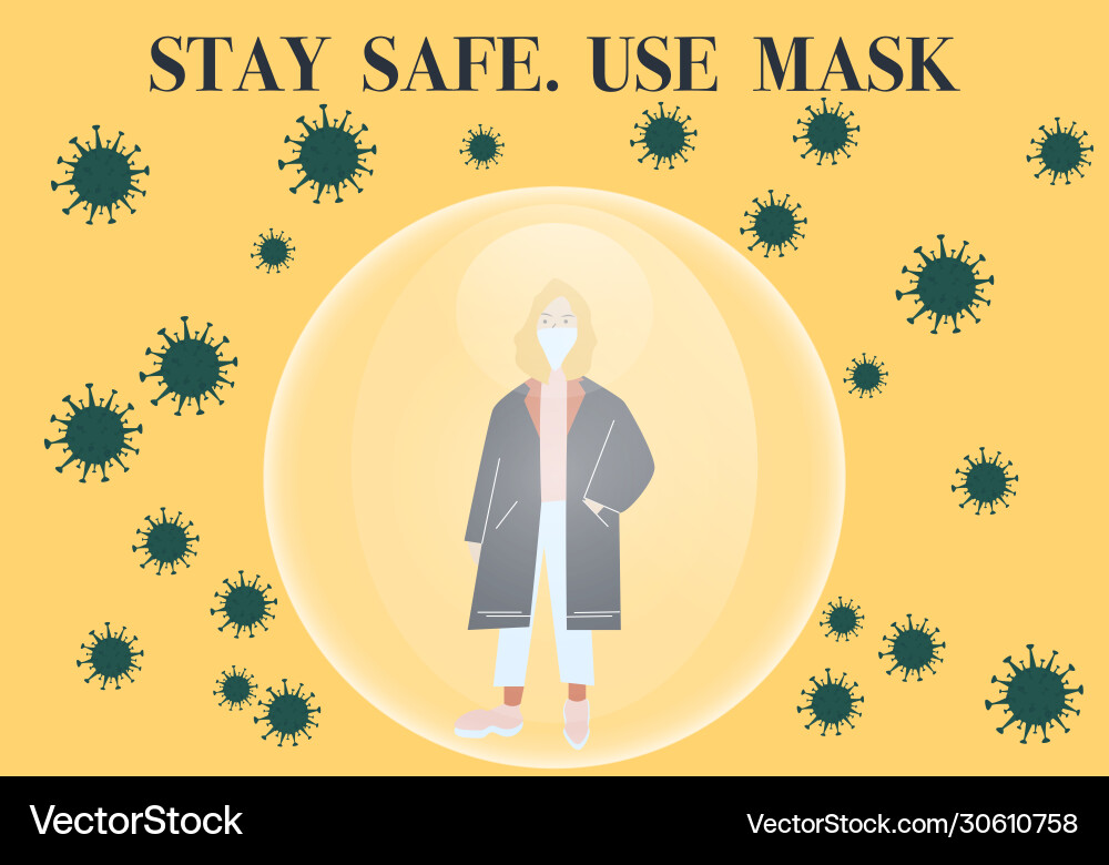 Prevention coronavirus advice how stay safe Vector Image