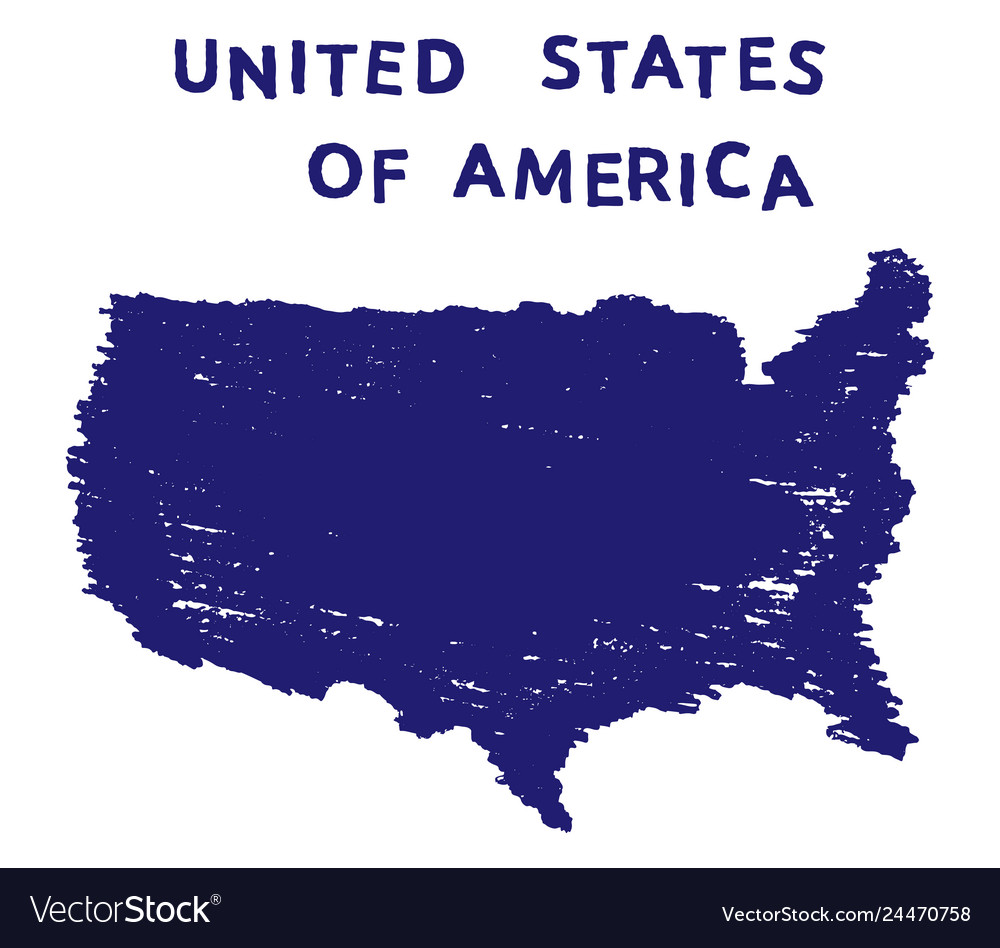 United states of america Royalty Free Vector Image