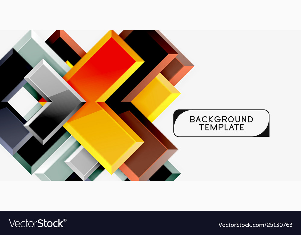 Abstract arrows composition background Royalty Free Vector
