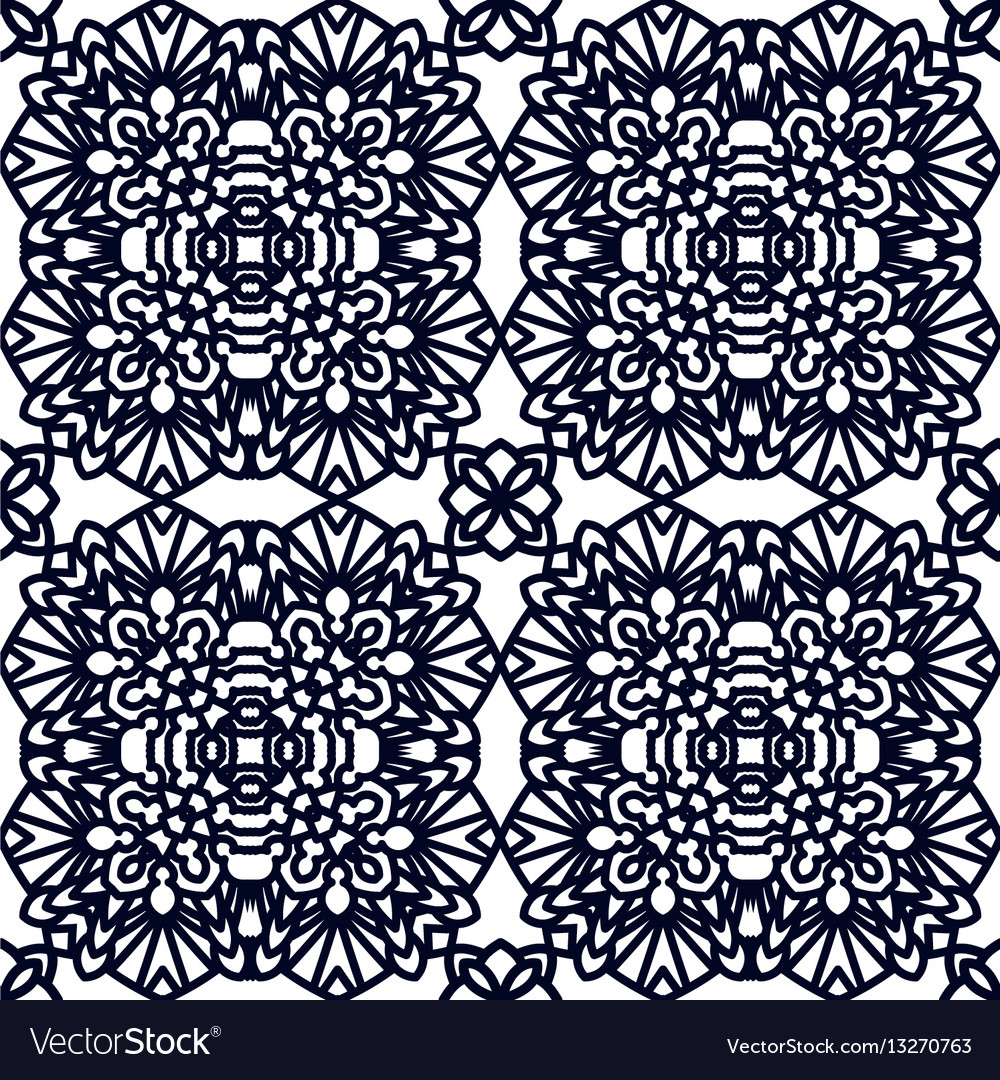 Square pattern panel for laser cutting with Vector Image