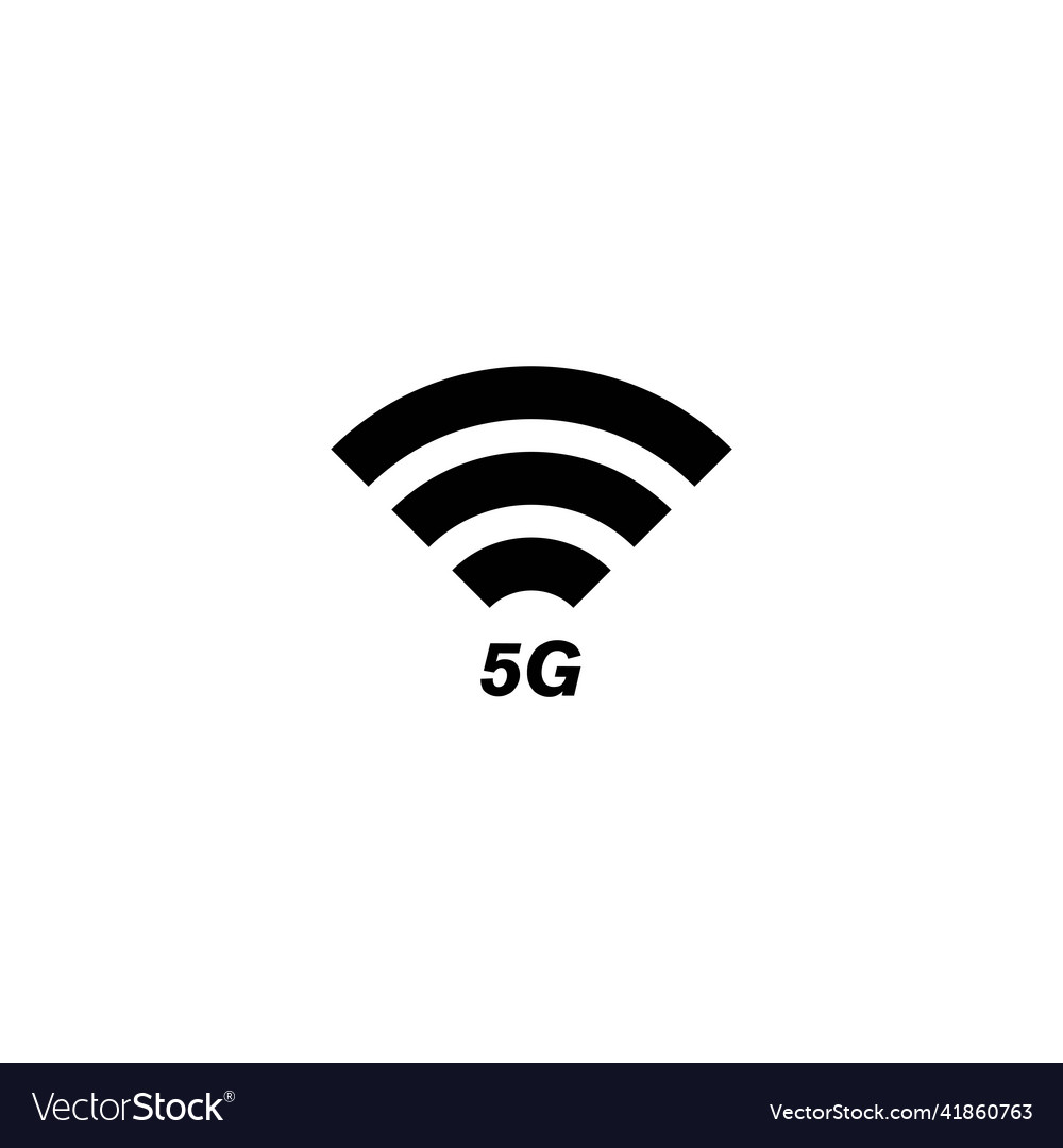 Wireless logo template Royalty Free Vector Image