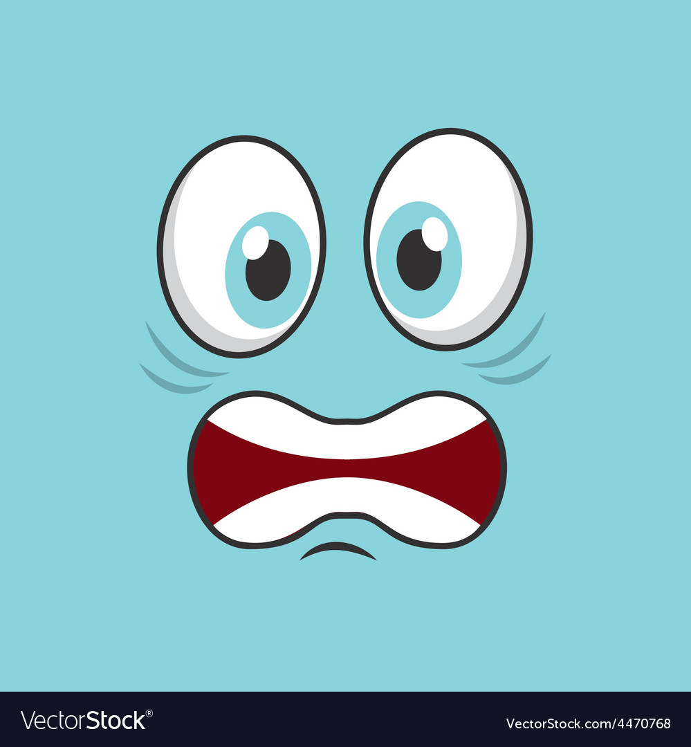 Comic faces Royalty Free Vector Image - VectorStock