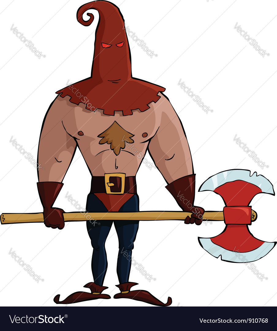 Executioner Royalty Free Vector Image - VectorStock