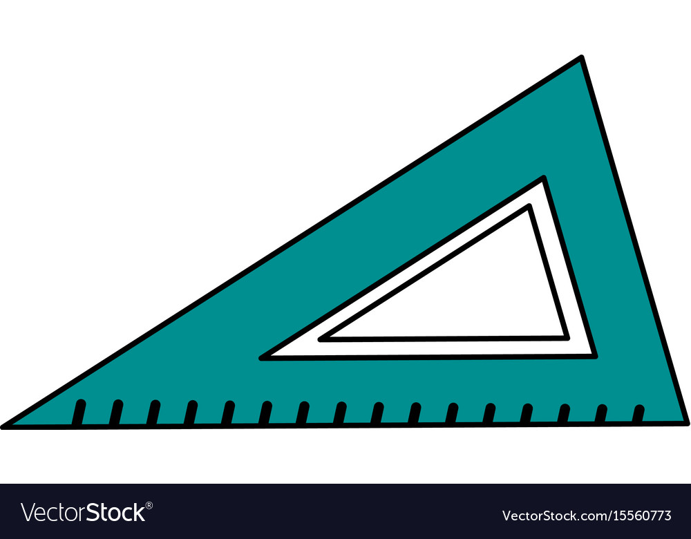 School instruments cartoon Royalty Free Vector Image