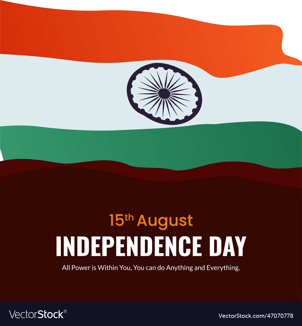 Happy independence day banner design Royalty Free Vector Happy independence day banner design Royalty Free Vector