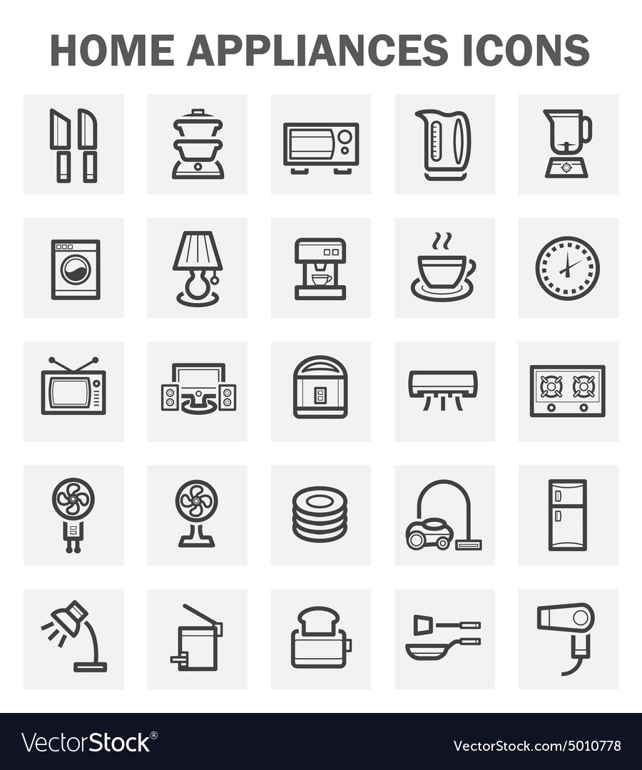 Icons Royalty Free Vector Image - VectorStock
