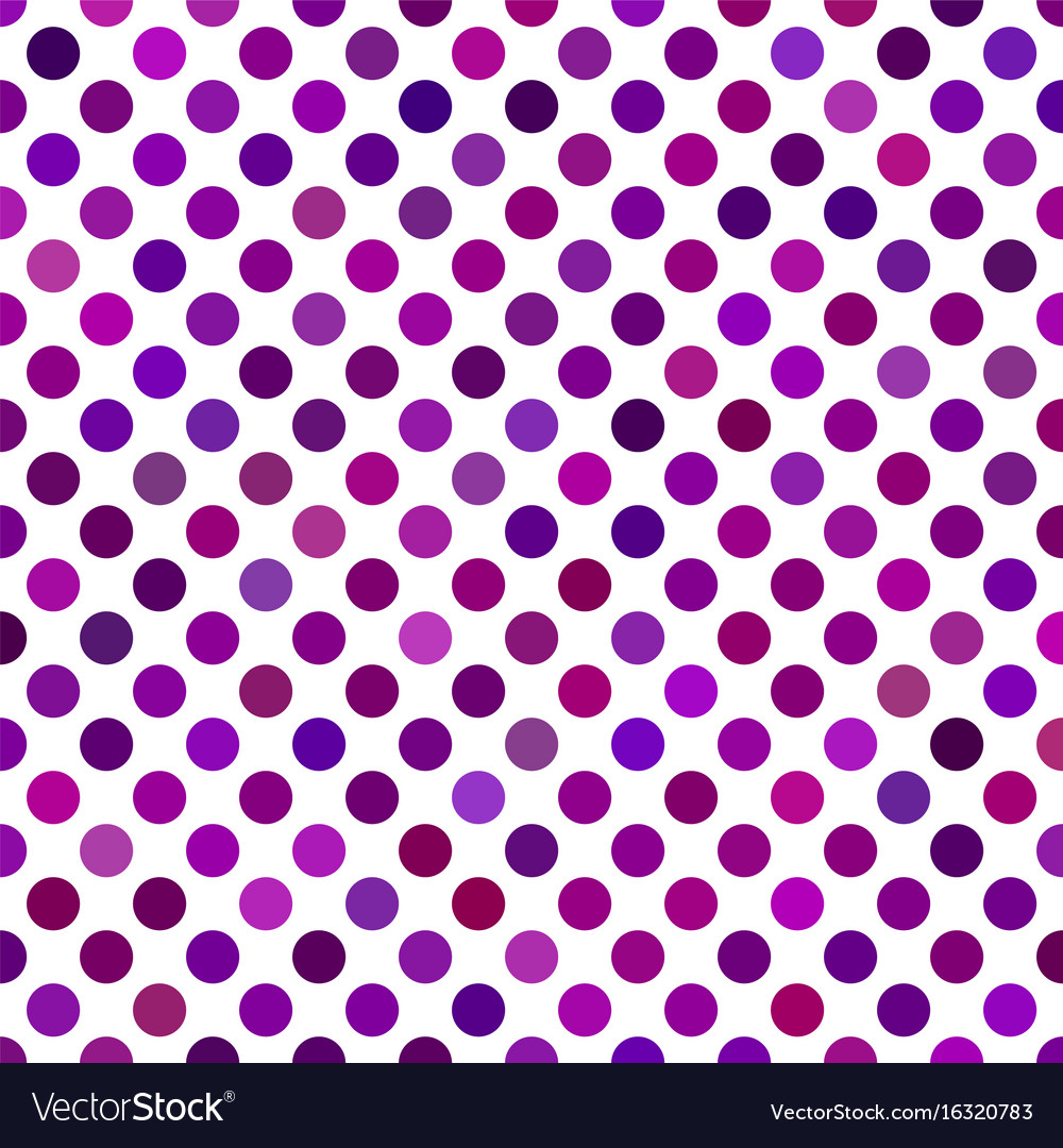 Colored dot pattern background Royalty Free Vector Image