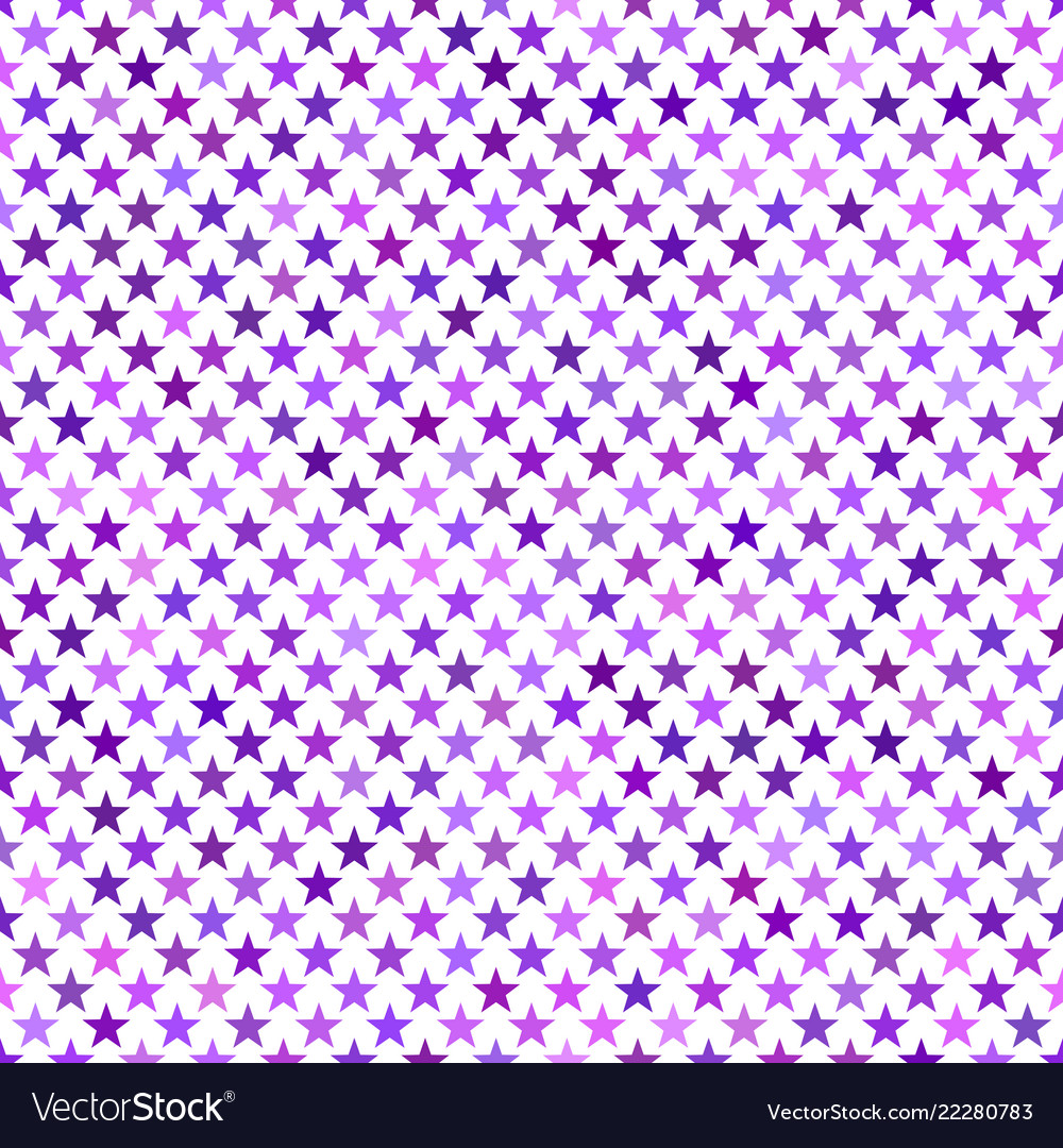Geometric star pattern background - seamless Vector Image