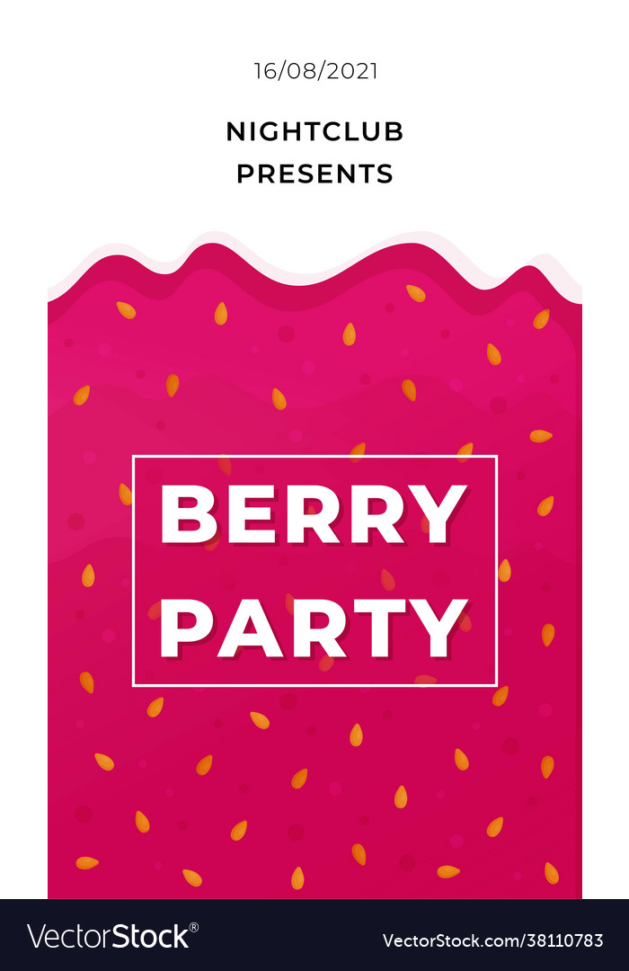 Raspberry jam background Royalty Free Vector Image