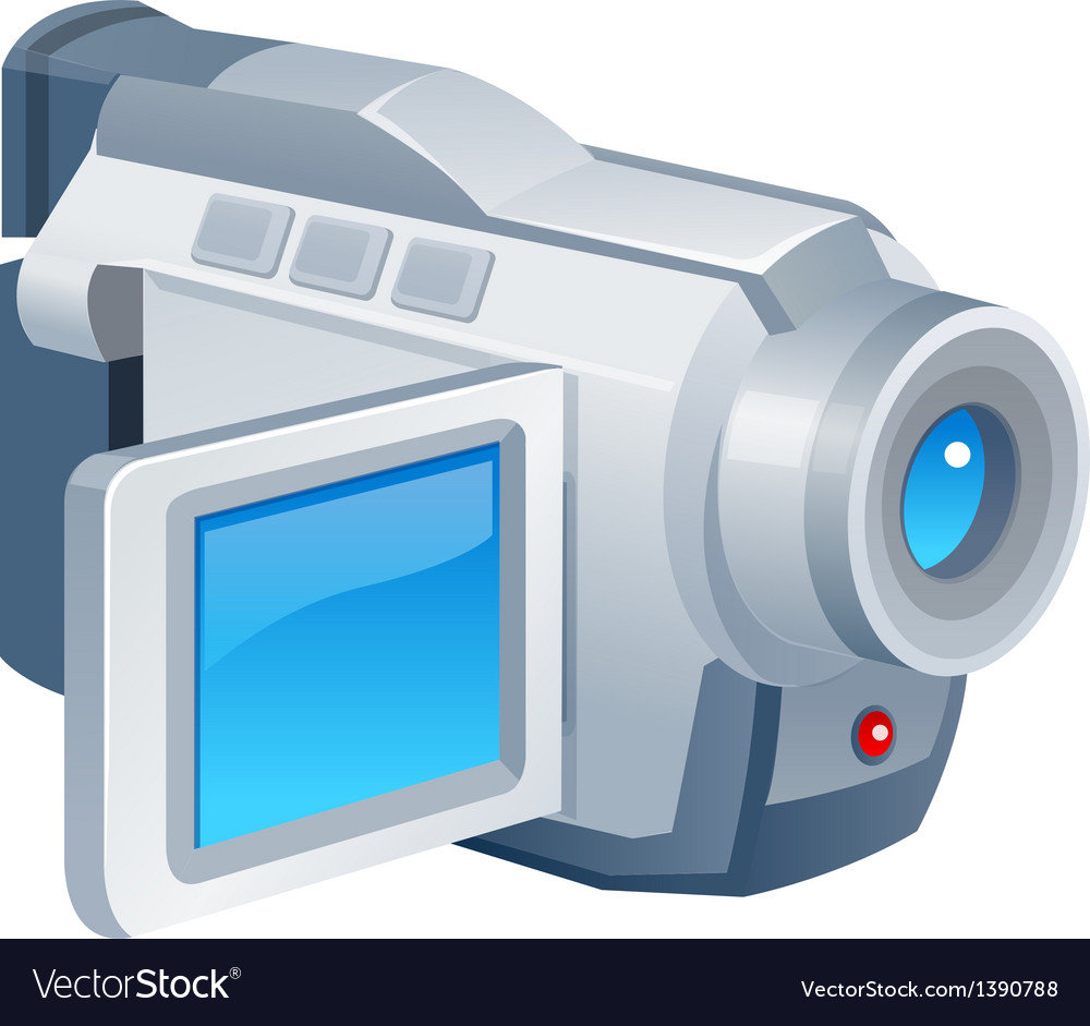 Icon camcoder Royalty Free Vector Image - VectorStock