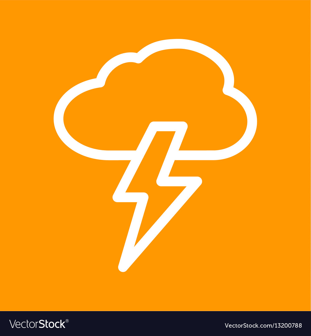 Lightning Royalty Free Vector Image - VectorStock