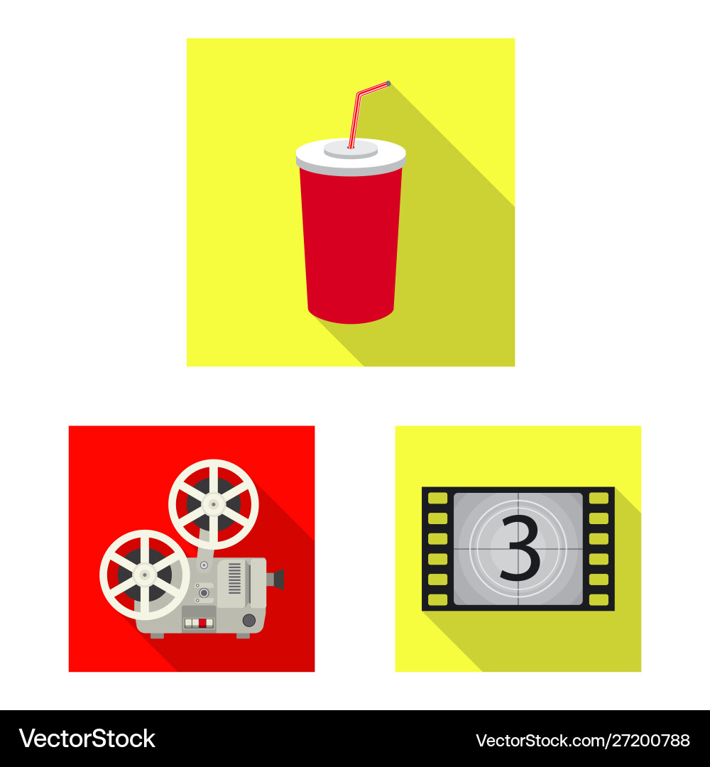 Television and filming sign Royalty Free Vector Image