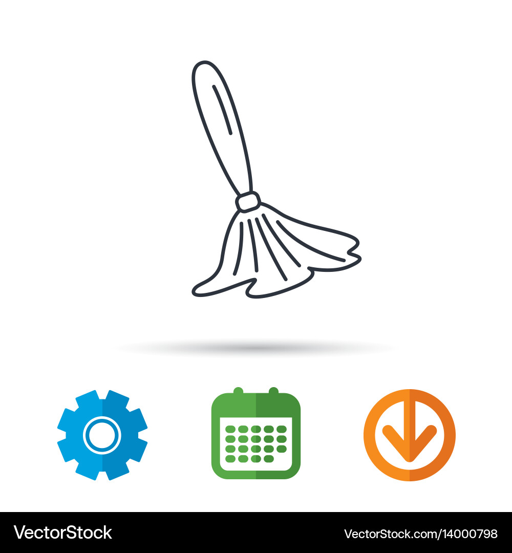 Brush icon paintbrush tool sign Royalty Free Vector Image