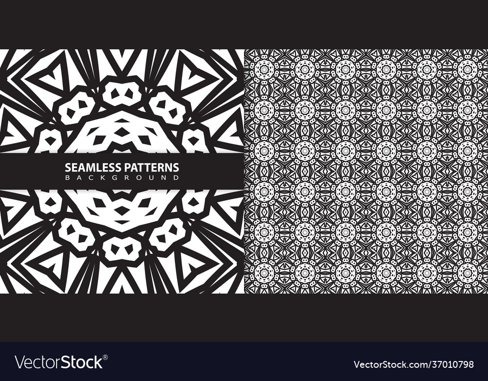 Classic batik seamless pattern background Vector Image