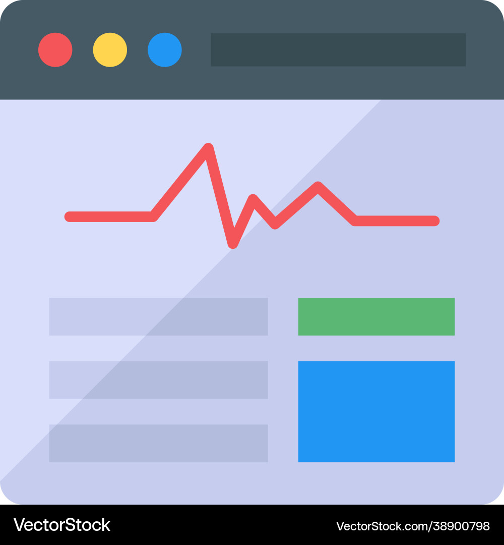 Healthcare website Royalty Free Vector Image - VectorStock
