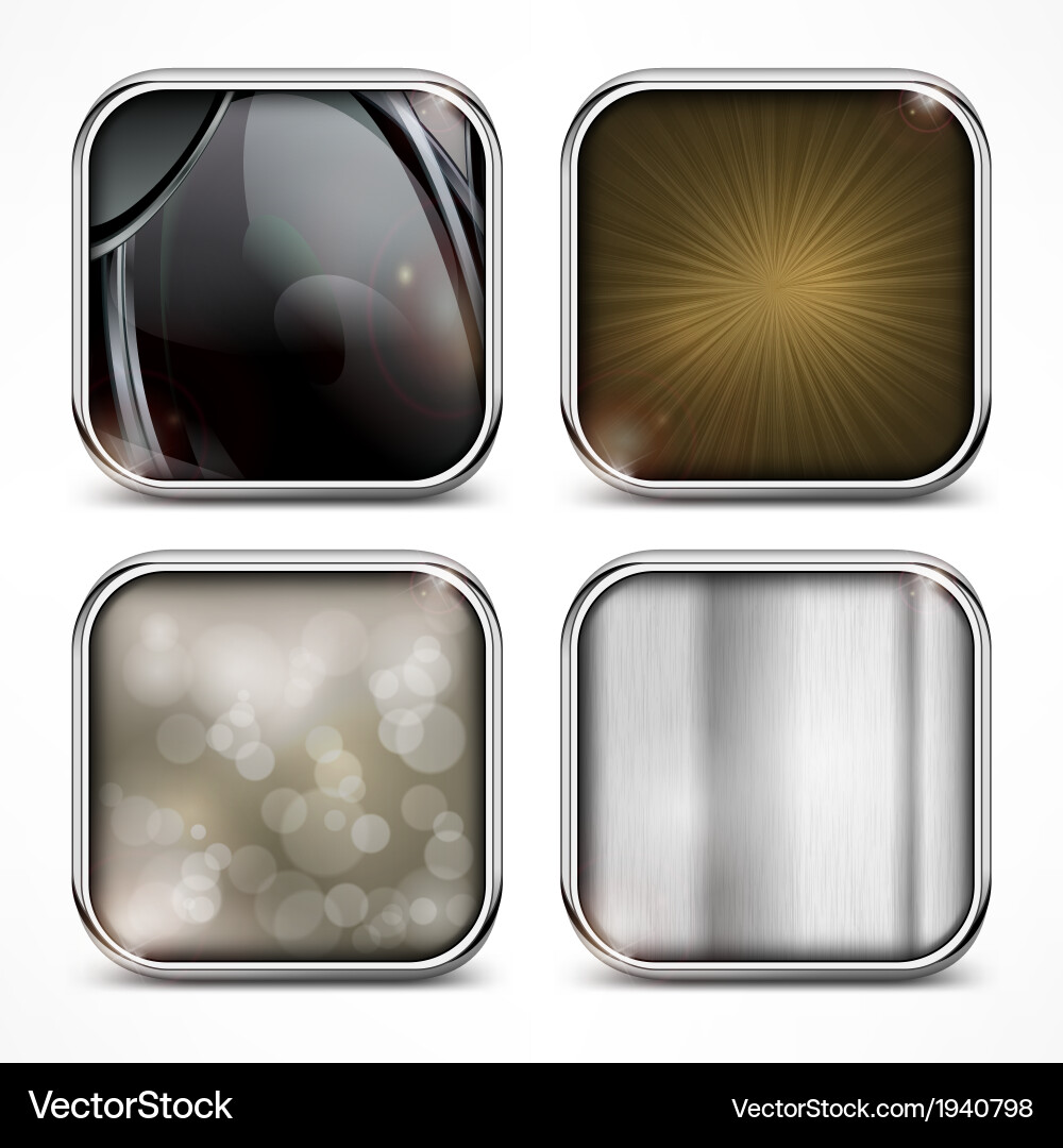 Set of icons Royalty Free Vector Image - VectorStock