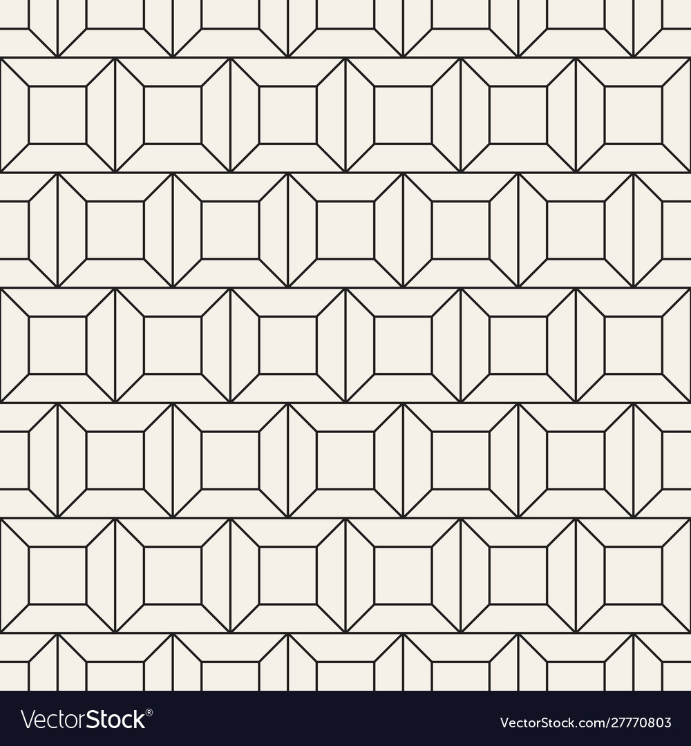 Seamless geometric pattern simple abstract lines Vector Image