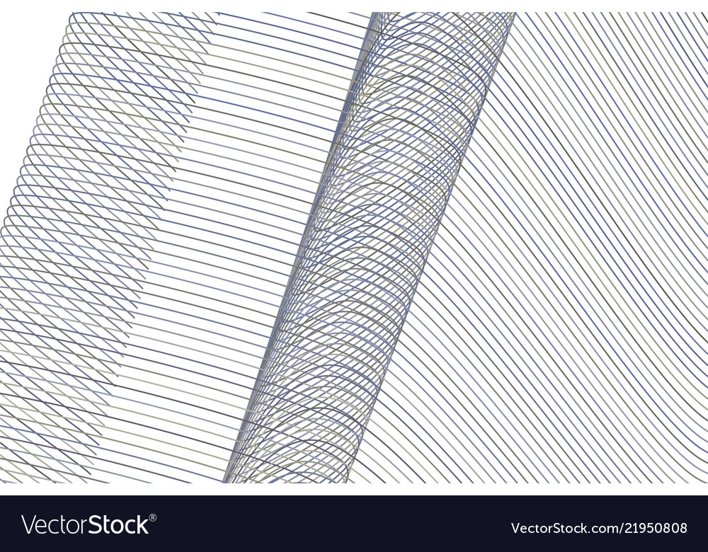 Abstract Conceptual Geometric Line Curve Wave Vector Image