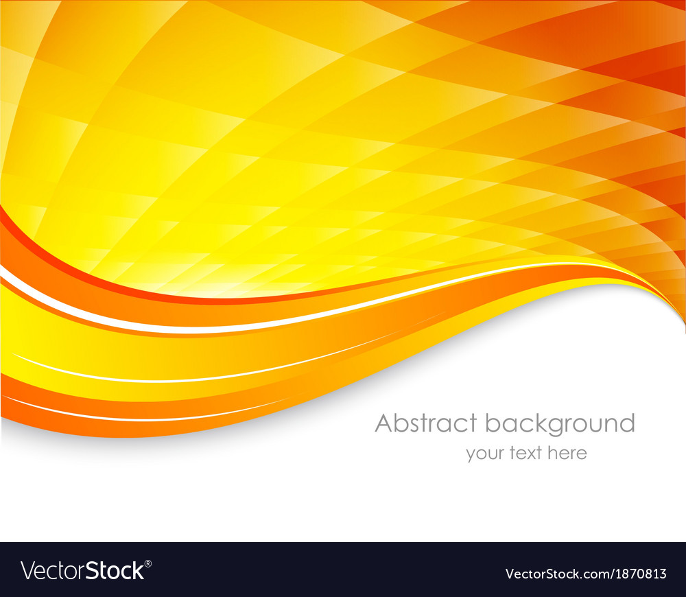 Abstract orange background Royalty Free Vector Image