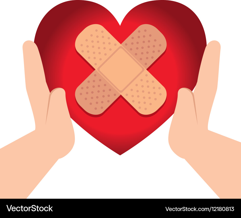 Bandage medical isolated icon Royalty Free Vector Image