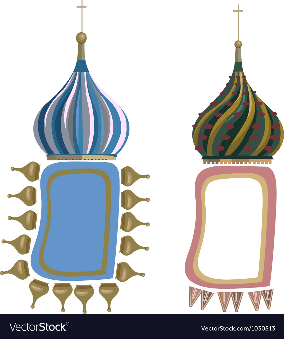 Russian border Royalty Free Vector Image - VectorStock