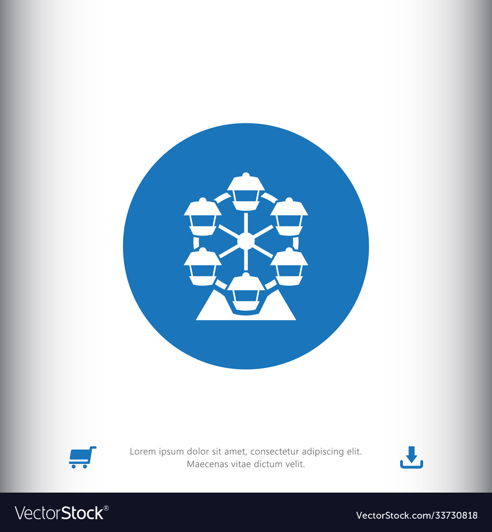 Carousel icon Royalty Free Vector Image - VectorStock