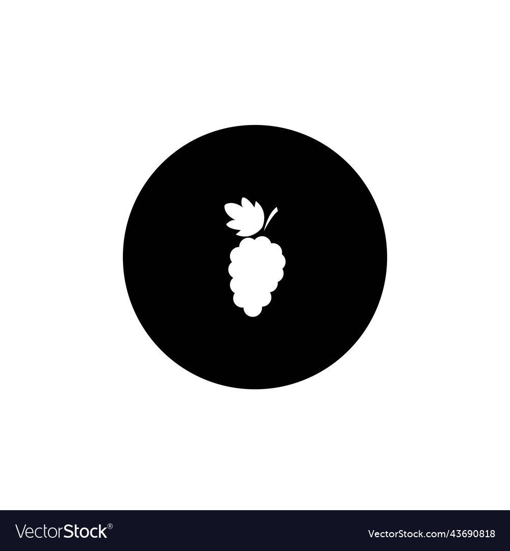 Grape logo Royalty Free Vector Image - VectorStock