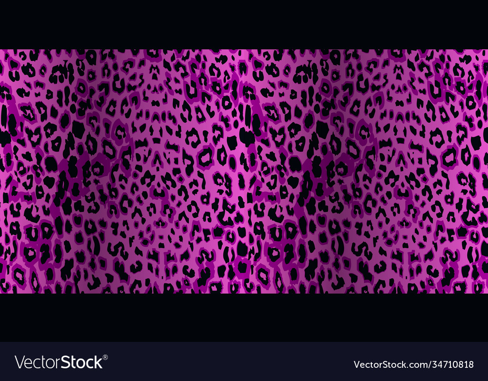 Seamless pink leopard texture pattern Royalty Free Vector